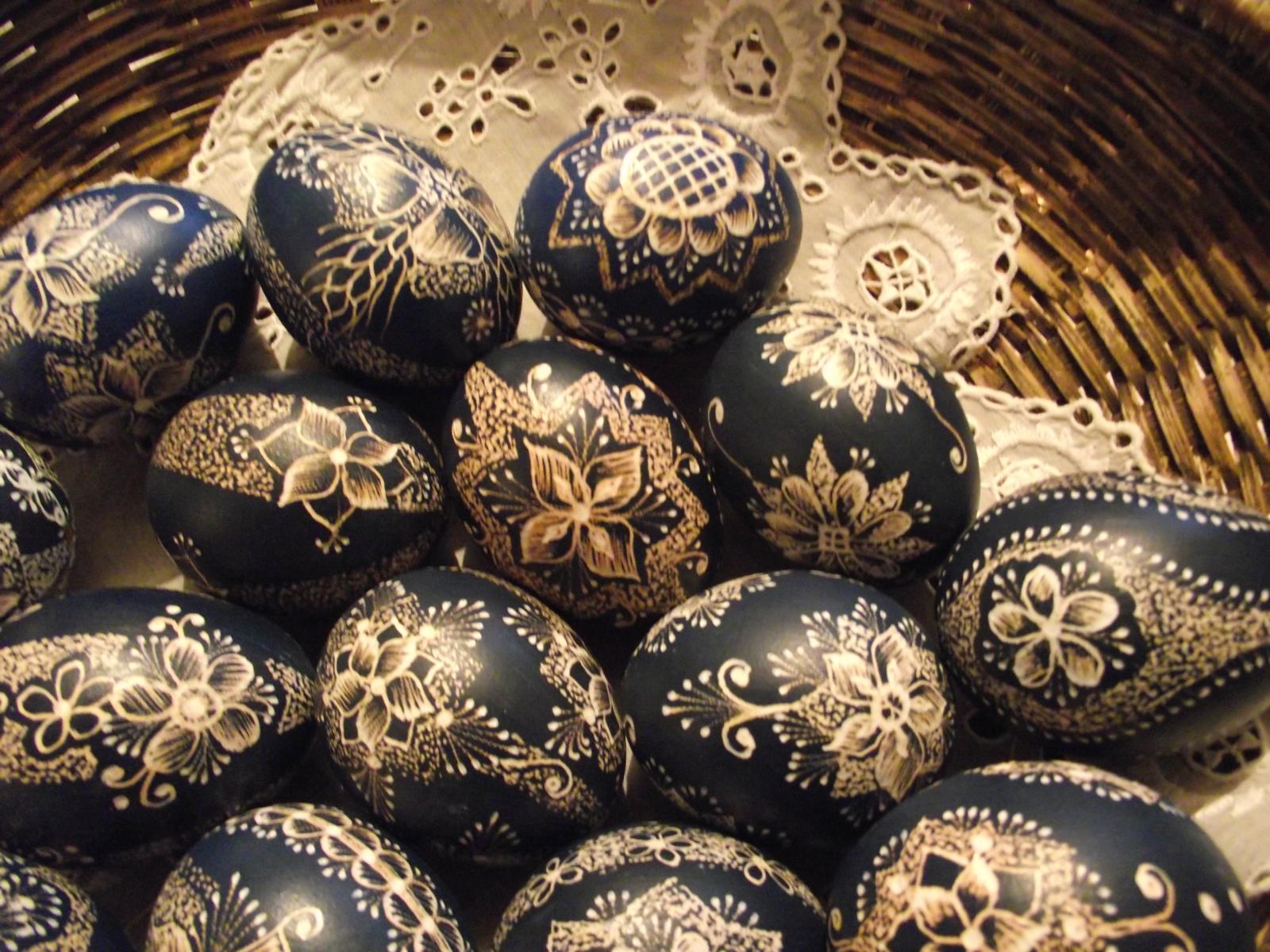 Kraslice škrábané | Lidové řemeslo